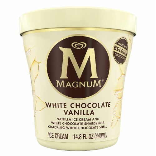 Magnum white chocolate store