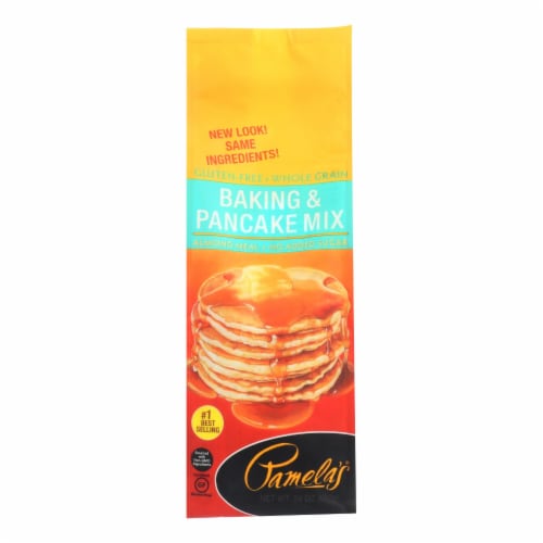 Pamelas Products Baking And Pancake Mix Wheat And Gluten Free 6 Ct