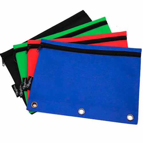 E Clips Mesh Zipper Pouch Single Zipper Asst Colors In Display Display Of 48 48 Fred Meyer
