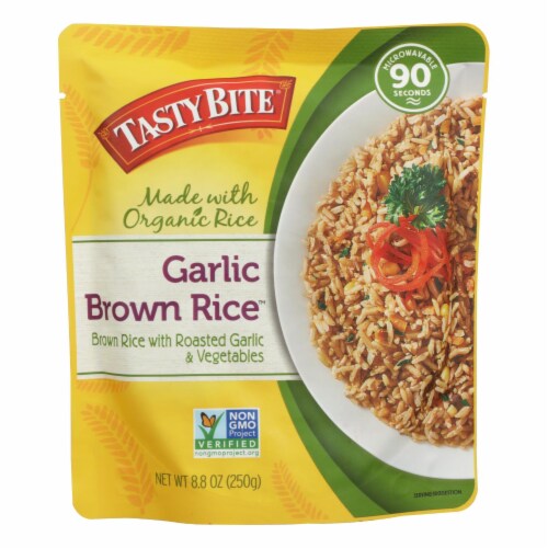 Tasty Bite Rice Garlic Brown 88 Oz Case Of 6 Case Of 6 88 Oz