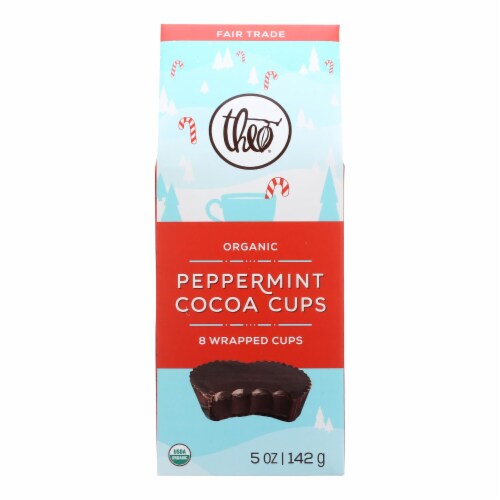 Theo Chocolate Peppermint Cocoa Cups, 12 ct / 5 oz - Kroger Theo Chocolate Peppermint Cocoa Cups, 12 ct / 5 oz - Kroger