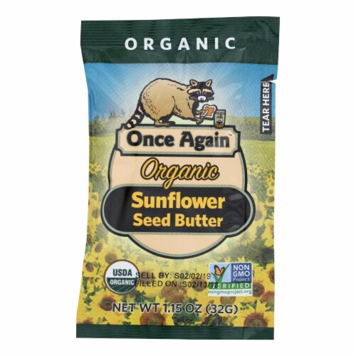 Once Again Organic Sunflower Seed Butter 10 Ct 115 Oz Harris Teeter