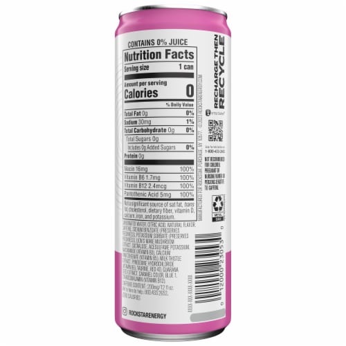 Rockstar Focus Mixed Berry Energy Drink, 12 fl oz - Fry’s Food Stores Rockstar Focus Mixed Berry Energy Drink, 12 fl oz - Fry’s Food Stores