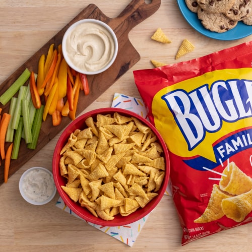 Bugles Original Flavor Crispy Corn Snacks Pantry Chips, 14.5 oz - Pick ... Bugles Original Flavor Crispy Corn Snacks Pantry Chips, 14.5 oz - Pick ...