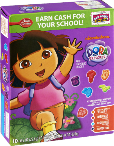 Betty Crocker Dora And Friends Fruit Flavored Snacks Assorted Flavors