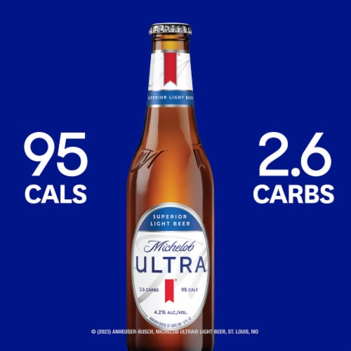 Michelob Ultra Superior Light Domestic Lager Beer 18 Pk 12 Fl Oz