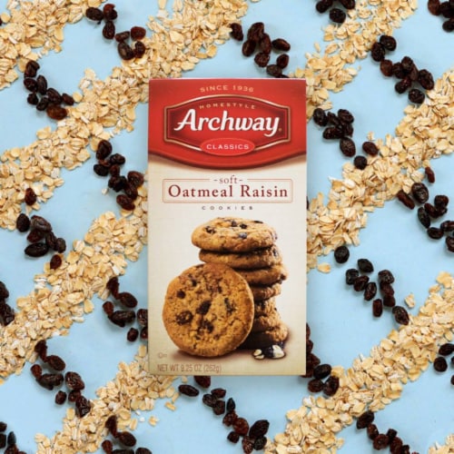 Archway Cookies, Classic Soft Oatmeal Raisin Cookies, 9.25 Oz, 9.25 oz ... Archway Cookies, Classic Soft Oatmeal Raisin Cookies, 9.25 Oz, 9.25 oz ...