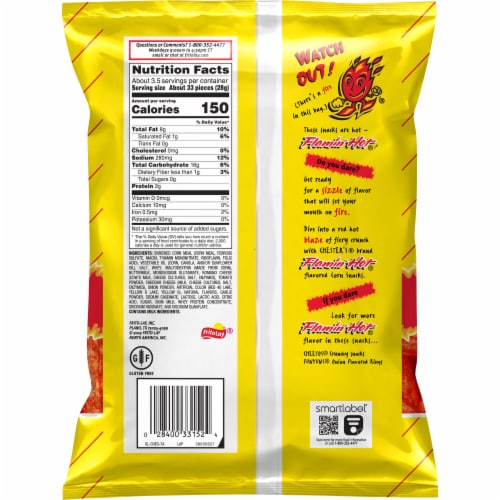 Chester's® Flamin' Hot Fries Corn Chips, 3.62 oz - Fry’s Food Stores Chester's® Flamin' Hot Fries Corn Chips, 3.62 oz - Fry’s Food Stores