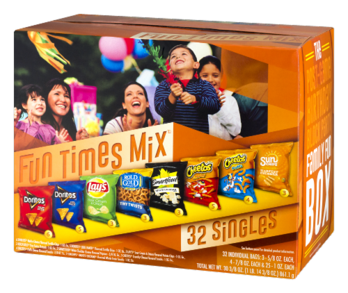 Frito-Lay Fun Times Mix Snacks and Potato Chips Variety Pack, 30.375 oz ... Frito-Lay Fun Times Mix Snacks and Potato Chips Variety Pack, 30.375 oz ...