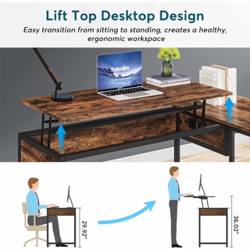 Tribesigns lift top computer desk store