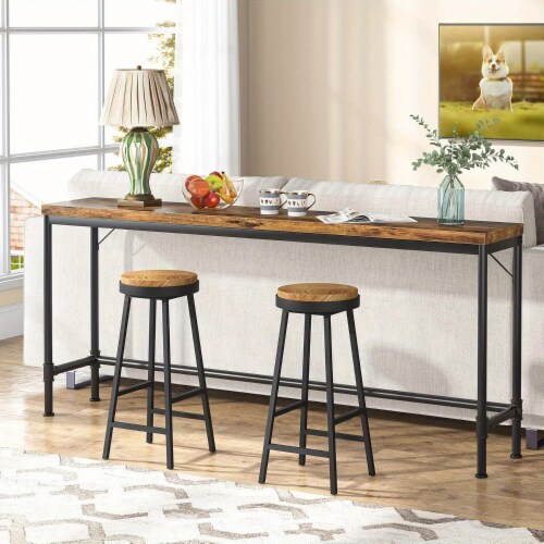 Skinny long sofa table store