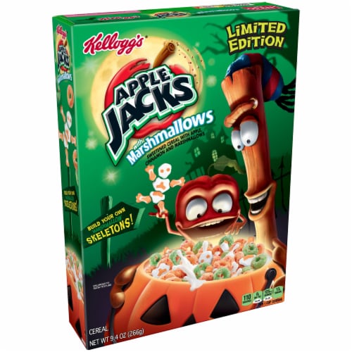 Kellogg's Apple Jacks with Marshmallows Halloween Cereal, 9.4 oz - Ralphs Kellogg's Apple Jacks with Marshmallows Halloween Cereal, 9.4 oz - Ralphs