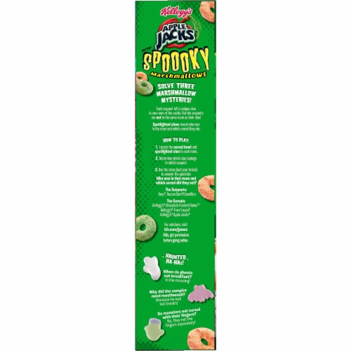 Kellogg's Apple Jacks Breakfast Cereal with Marshmallows Original with ... Kellogg's Apple Jacks Breakfast Cereal with Marshmallows Original with ...