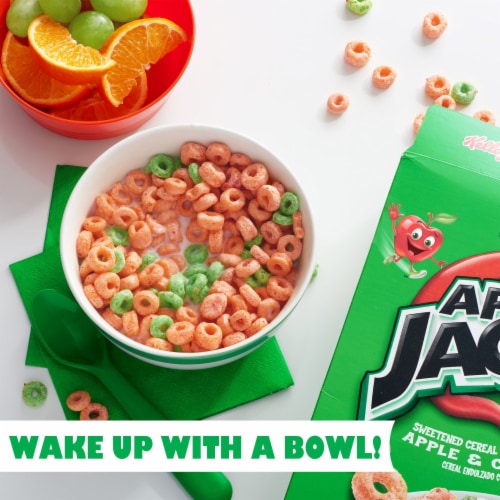 Kellogg's Apple Jacks Original Cold Breakfast Cereal Giant Size, 27.0 ... Kellogg's Apple Jacks Original Cold Breakfast Cereal Giant Size, 27.0 ...