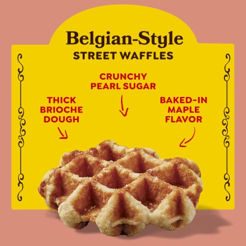 Kellogg's® Eggo® Buttery Maple Frozen Belgian-Style Street Waffles, 4 ... Kellogg's® Eggo® Buttery Maple Frozen Belgian-Style Street Waffles, 4 ...