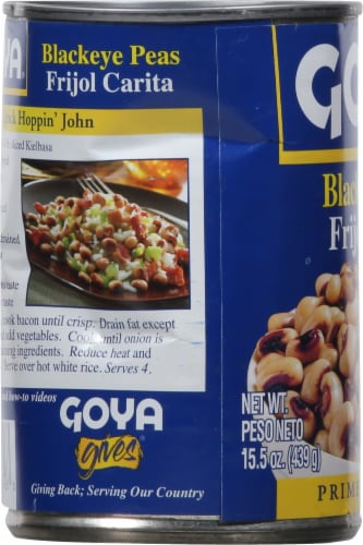 Goya® Blackeye Peas, 15.5 oz - Kroger Goya® Blackeye Peas, 15.5 oz - Kroger