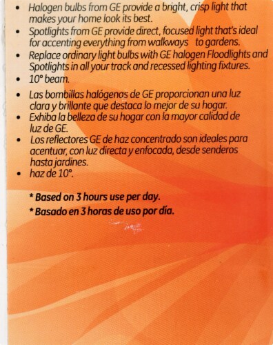 GE 38-Watt Directional PAR20 Halogen Spotlight Bulb, 1 ct - Ralphs GE 38-Watt Directional PAR20 Halogen Spotlight Bulb, 1 ct - Ralphs