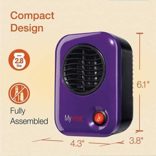 Lasko 106 MyHeat Portable Personal Electric 200 W Ceramic Space Heater ... Lasko 106 MyHeat Portable Personal Electric 200 W Ceramic Space Heater ...