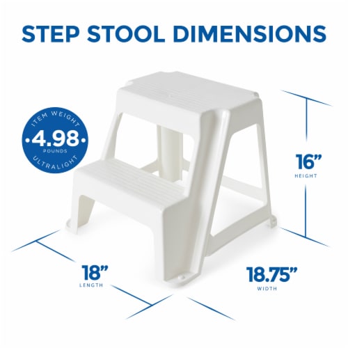 2 step kitchen stool store