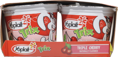 Yoplait Trix Triple Cherry Yogurt, 16 Oz - Kroger Yoplait Trix Triple Cherry Yogurt, 16 Oz - Kroger