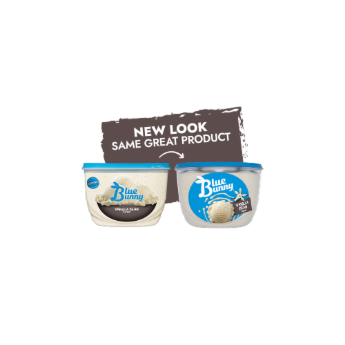 Blue Bunny Premium Vanilla Bean Ice Cream 48 Fluid Ounces Smiths