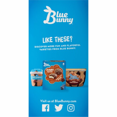 Blue Bunny Chocolate Lovers Ice Cream Sandwiches, 9 ct - Harris Teeter Blue Bunny Chocolate Lovers Ice Cream Sandwiches, 9 ct - Harris Teeter