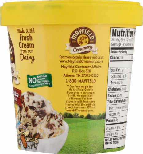 Mayfield Creamery® Moose Tracks® Ice Cream Pint 1 Pt Frys Food Stores