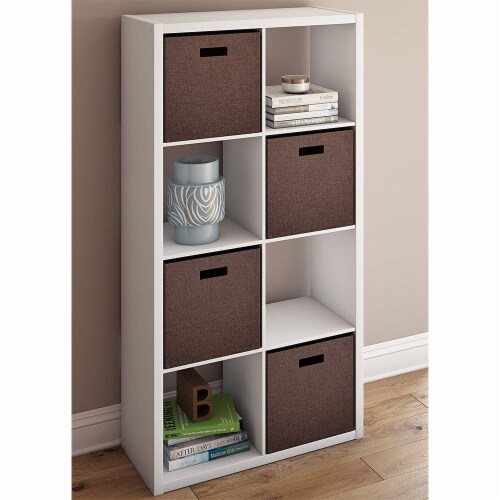 White 8 cube organizer store