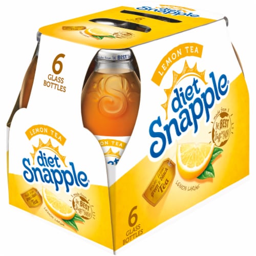 Diet Snapple Lemon Iced Tea Drinks, 6 bottles / 16 fl oz - Pick ‘n Save Diet Snapple Lemon Iced Tea Drinks, 6 bottles / 16 fl oz - Pick ‘n Save