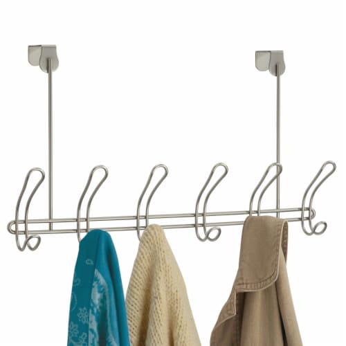 Interdesign Classico Over The Door 6 Hook Rack 1 Ct King Soopers