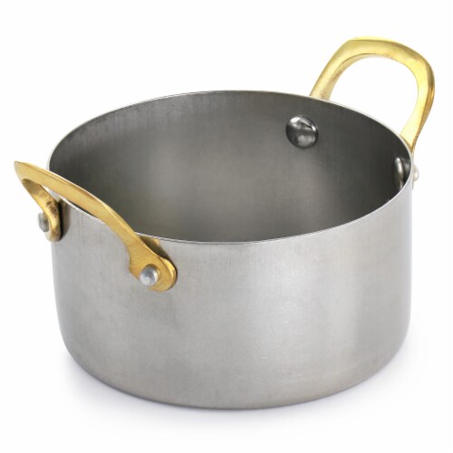 Martha Stewart 6 Piece Mini Vintage Circular Dutch Oven Set With Brass Handle One Size Fred Meyer