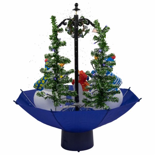 Northlight 30 Lighted Musical Snowing Snowman Family in Umbrella Base ... Northlight 30 Lighted Musical Snowing Snowman Family in Umbrella Base ...