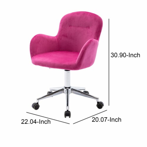Dark pink office chair store