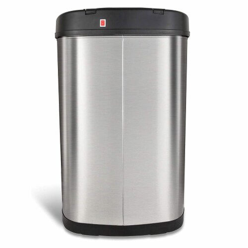 NINESTARS 13.2 Gal Kitchen Rectangular Motion Sensor Garbage Trash Can ... NINESTARS 13.2 Gal Kitchen Rectangular Motion Sensor Garbage Trash Can ...