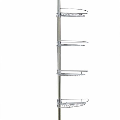 Home Basics 4 Tier Corner Shower Shelf, 1 Unit - Kroger Home Basics 4 Tier Corner Shower Shelf, 1 Unit - Kroger