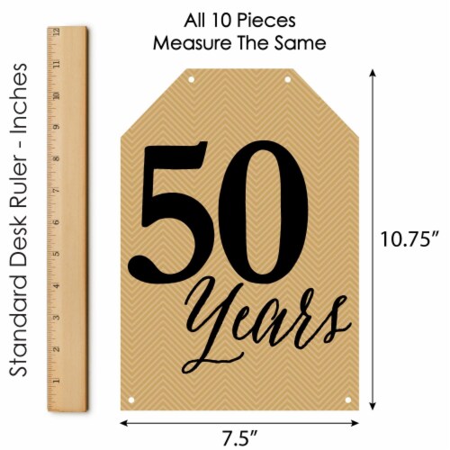 Big Dot Of Happiness We Still Do 50th Wedding Anniversary Vertical