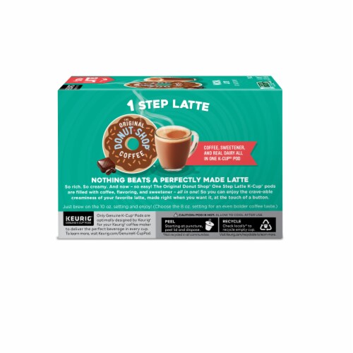 The Original Donut Shop® One Step Mocha Latte K Cup Coffee Pod 10 Ct