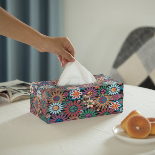 Facial tissue box design store