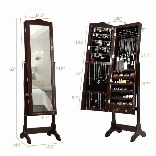 Full length mirror armoire store