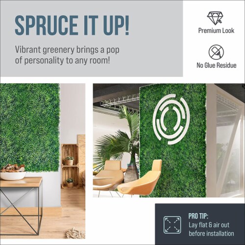 Creative Space Artificial Grass Backdrop Decor Wall Panels 20in X 20in 12 Pack 1 Piece Kroger