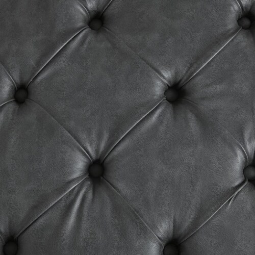 Gracie Mills Tufted Square Cocktail Ottoman Charcoal 1 Unit Kroger