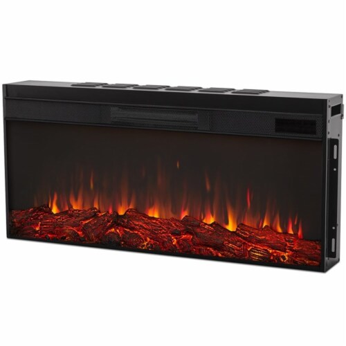 Real Flame Monte Vista Electric Fireplace Entertainment Center In Chestnut Oak 1 Pay Less Super Markets