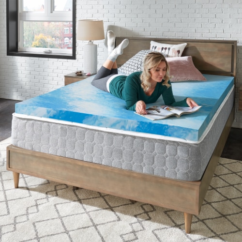 Sealy 3 Inch SE GEO Topper With Cover Queen QUEEN Fred Meyer