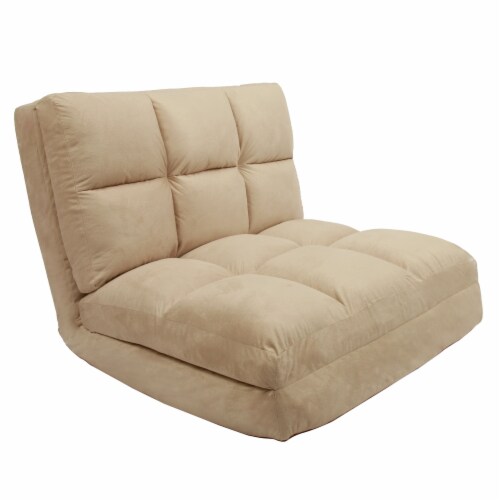 Loungie microsuede modern flip chair store