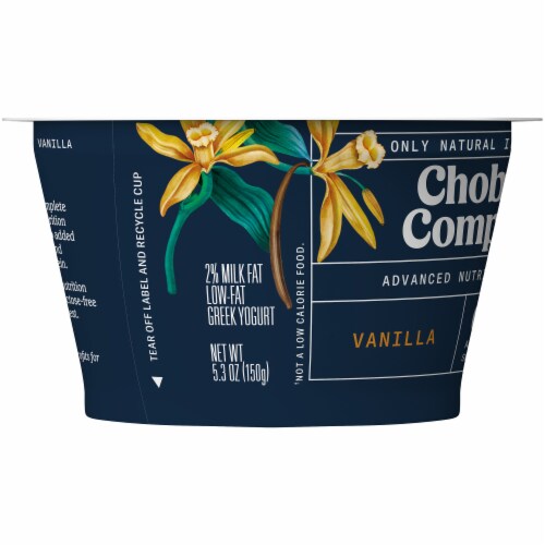 Chobani Complete Vanilla Advanced Nutrition Greek Yogurt, 5.3 oz - Fry ... Chobani Complete Vanilla Advanced Nutrition Greek Yogurt, 5.3 oz - Fry ...