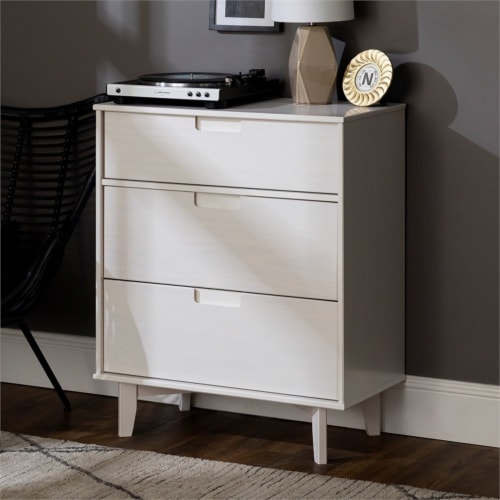 Dorinda groove handle wood 3 drawer dresser store