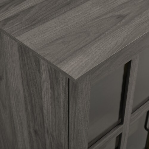 Sliding glass door bar cabinet store