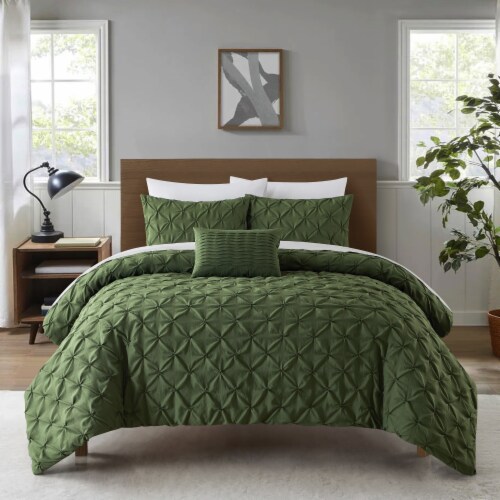 Chic Home Bradley 4 Piece Comforter Set Diamond Pinch Pleat Chic Home Bradley 4 Piece Comforter Set Diamond Pinch Pleat