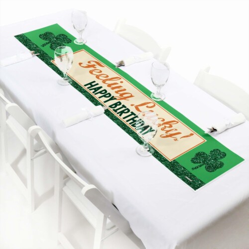 Big Dot of Happiness Irish Birthday - Shamrock Happy Birthday ... Big Dot of Happiness Irish Birthday - Shamrock Happy Birthday ...