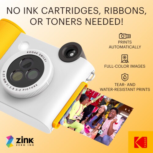 Kodak Smile Wireless 2x3 Digital Instant Print Camera with Effect Lenses Zink Technology 1 Pick n Save